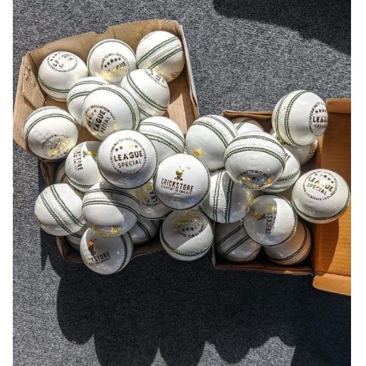 Cricket Balls in Red, Pink and White colors - crickstore