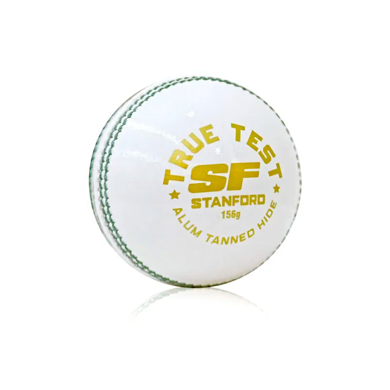 SF True Test White Leather Cricket Ball